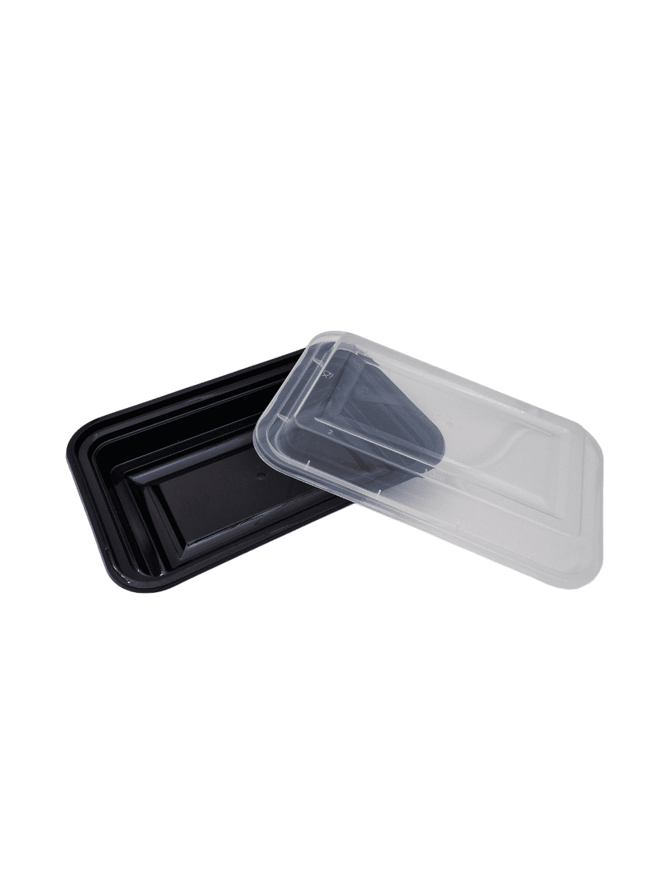 16oz Black Microwavable Tray & Lid (Onyx Combi Pack) – JFK Disposables