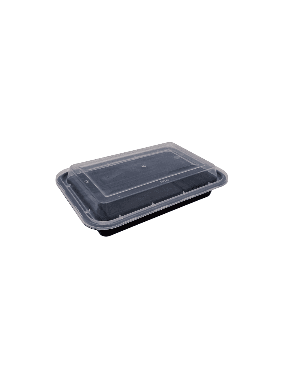 16oz Black Microwavable Tray & Lid (Onyx Combi Pack) – JFK Disposables